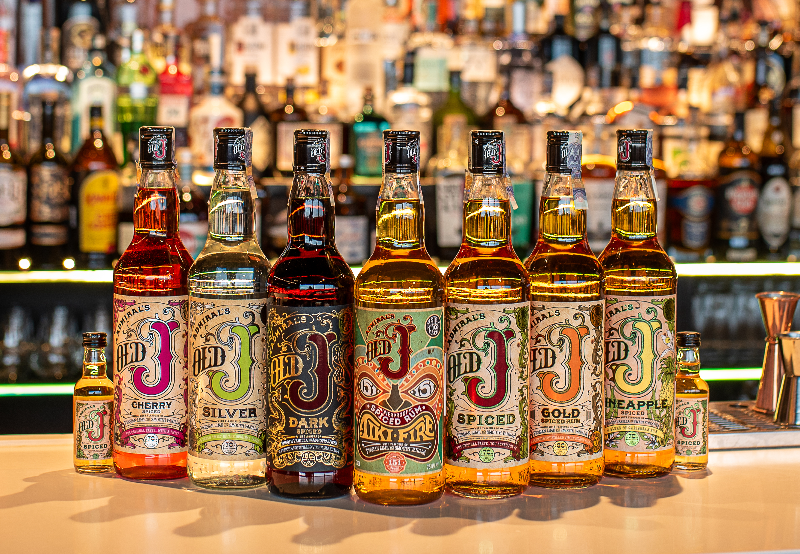 OLD J SPICED RUM - topalkohol.cz